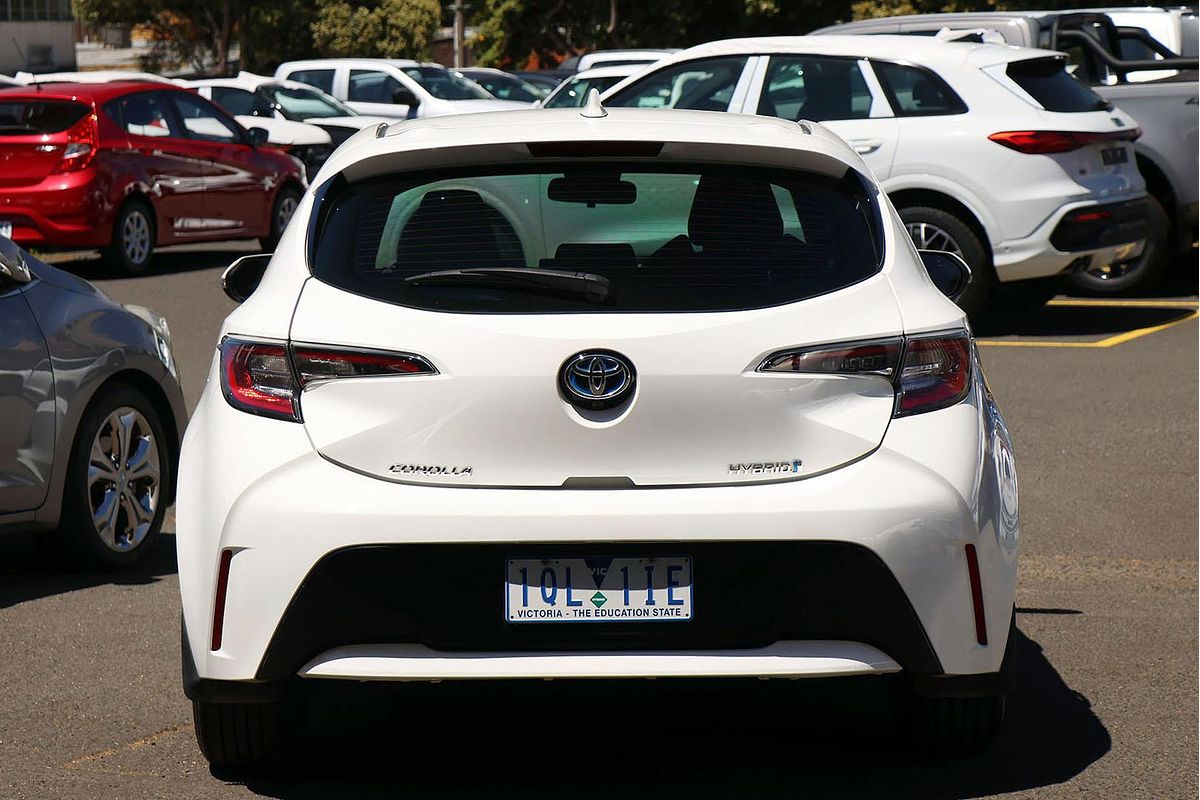 2019 Toyota Corolla Ascent Sport Hybrid in WHITE | Used Hatch | Stock ...