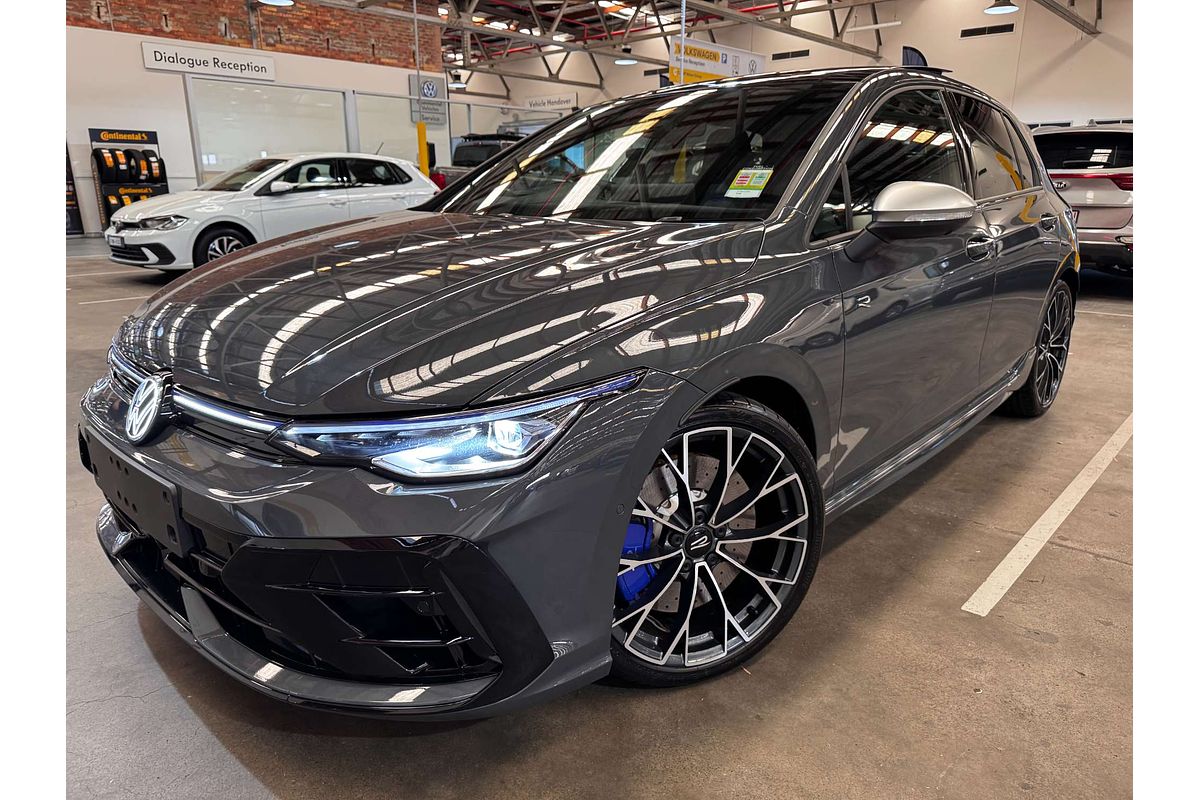 SOLD 2025 Volkswagen Golf R in Dolphin Grey Metallic | New Hatch ...