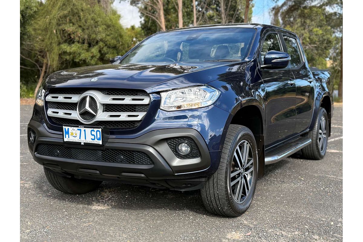 SOLD 2020 Mercedes-Benz X-Class X250d Progressive in Cavansite Blue ...