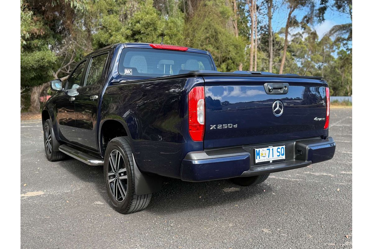 SOLD 2020 Mercedes-Benz X-Class X250d Progressive in Cavansite Blue ...