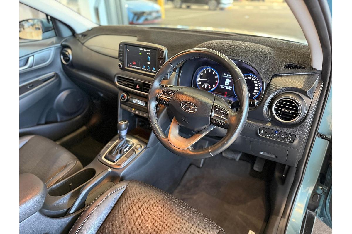 2020 Hyundai Kona Elite in Blue | Used SUV | Stock #U38238 | Hoppers ...