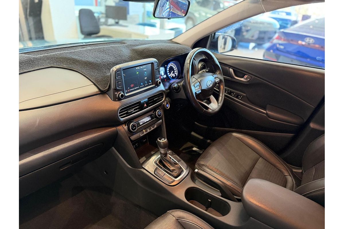 2020 Hyundai Kona Elite in Blue | Used SUV | Stock #U38238 | Hoppers ...