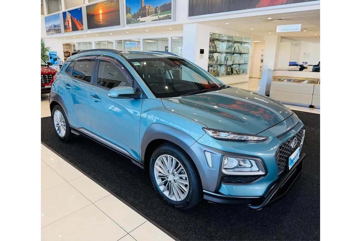 2020 Hyundai Kona Elite in Blue | Used SUV | Stock #U38238 | Hoppers ...