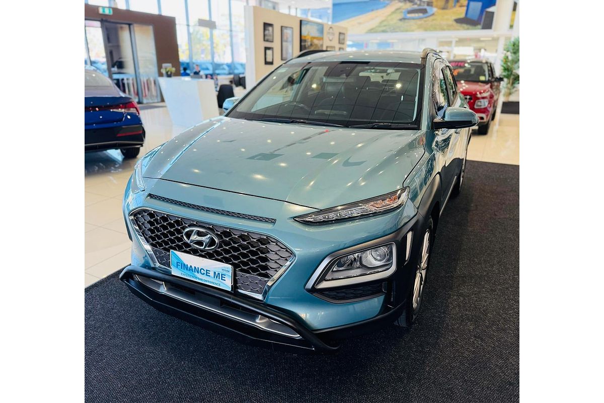 2020 Hyundai Kona Elite in Blue | Used SUV | Stock #U38238 | Hoppers ...