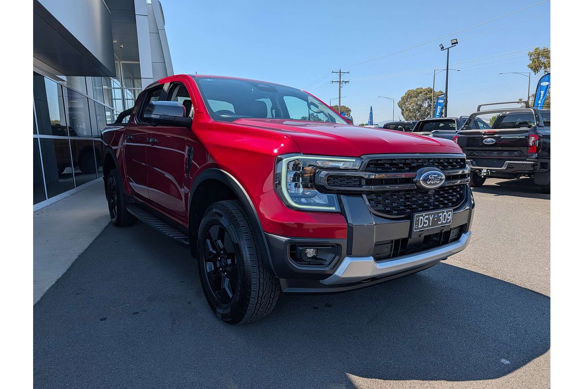 2025 Ford Ranger PHEV Sport in RAPID RED | Used Ute | Stock #P84K ...