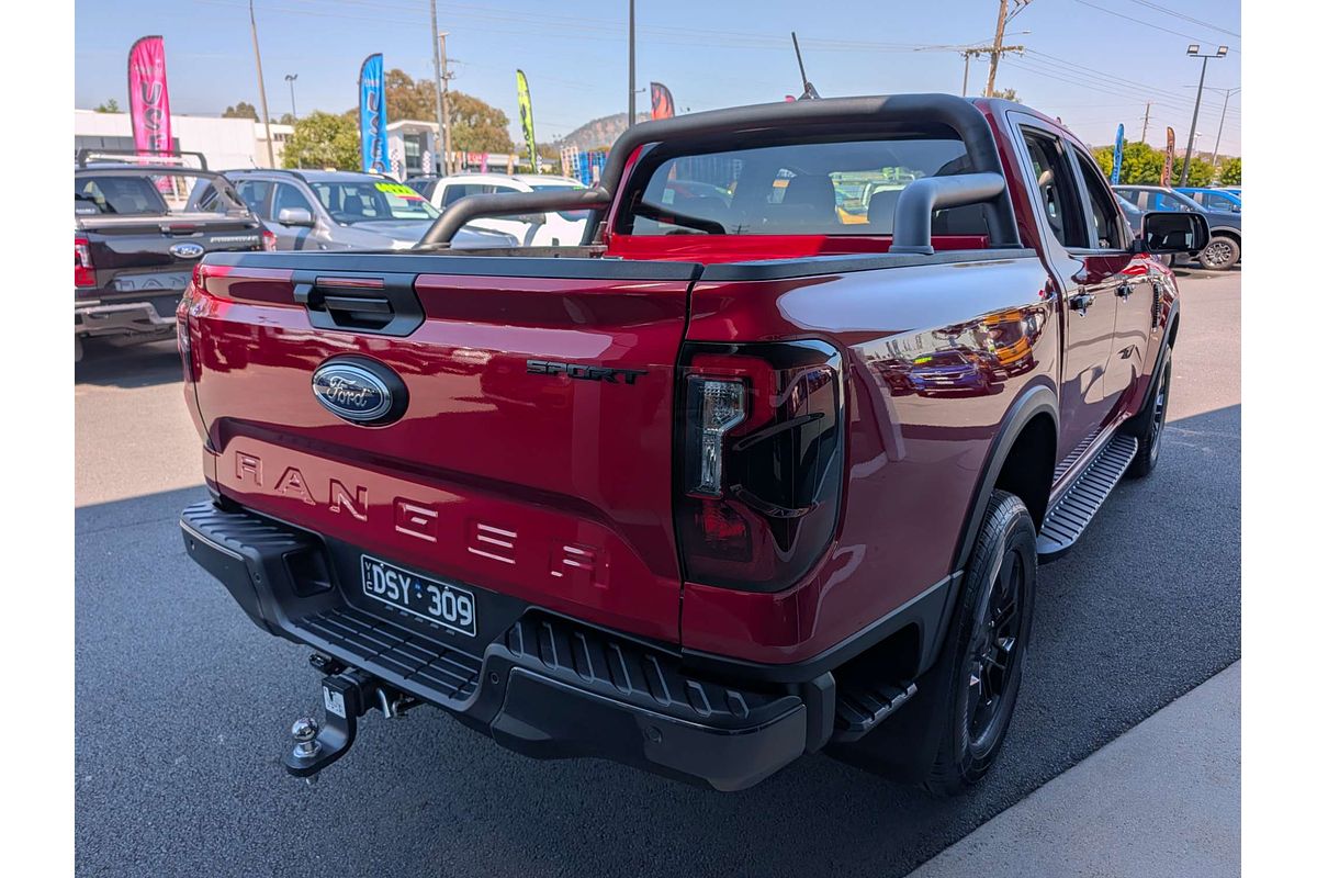 2025 Ford Ranger PHEV Sport in RAPID RED | Used Ute | Stock #P84K ...
