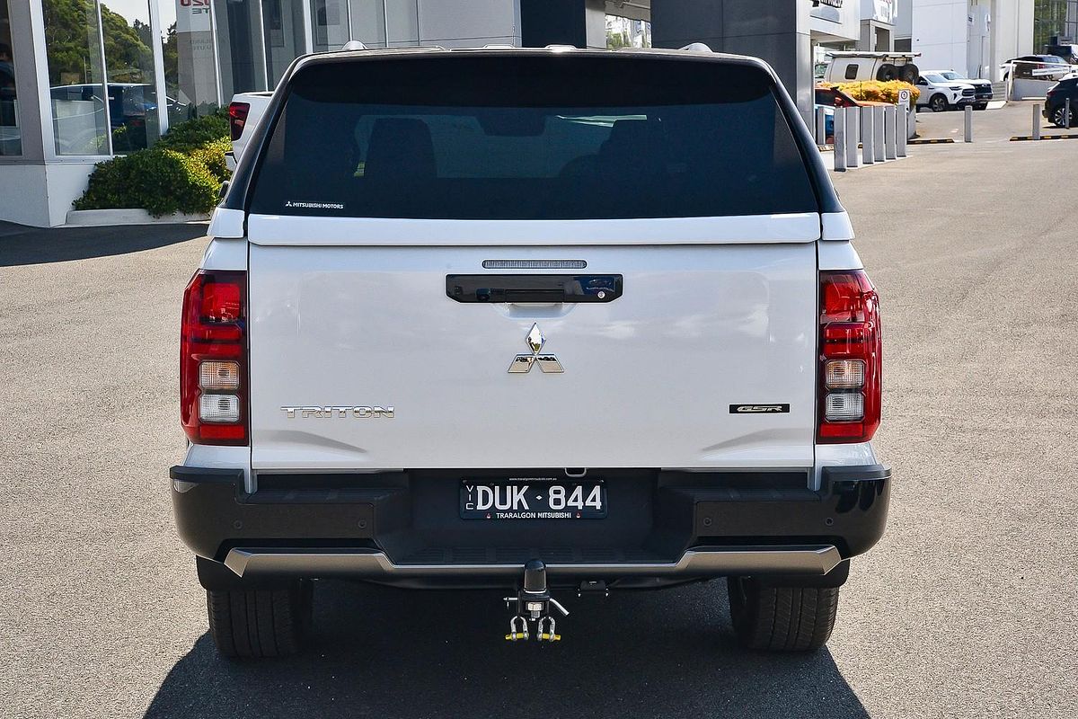 SOLD 2025 Mitsubishi Triton GSR in White | Demo Ute | Stock #3057416 ...
