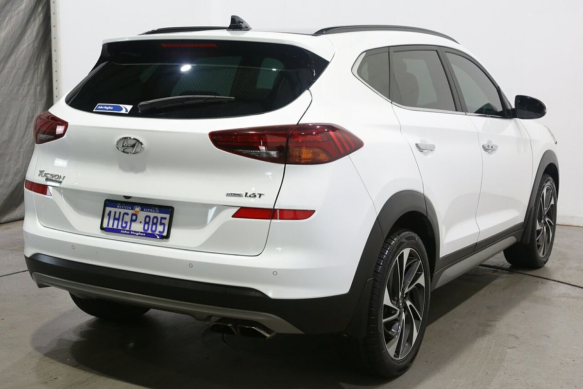 SOLD 2020 Hyundai Tucson Highlander in WHITE | Used SUV | Stock #467027 ...