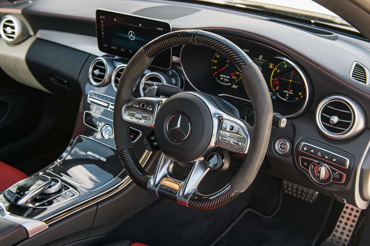 2020 Mercedes-Benz C-Class C63 AMG S in White | Used Convertible ...