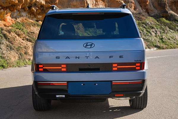 2026 Hyundai Santa Fe Hybrid Calligraphy in PEBBLE BLUE | New SUV ...