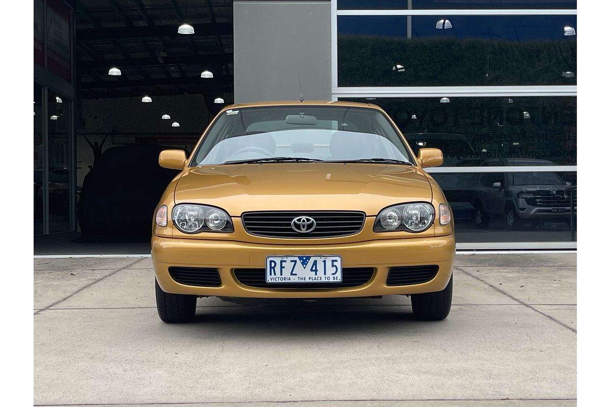 SOLD 2001 Toyota Corolla Ascent in Gold | Used Hatch | Stock #55893 ...