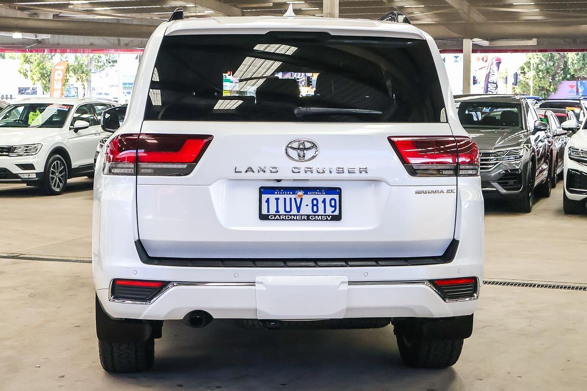 SOLD 2023 Toyota Landcruiser Sahara ZX in WHITE | Used SUV | Stock # ...