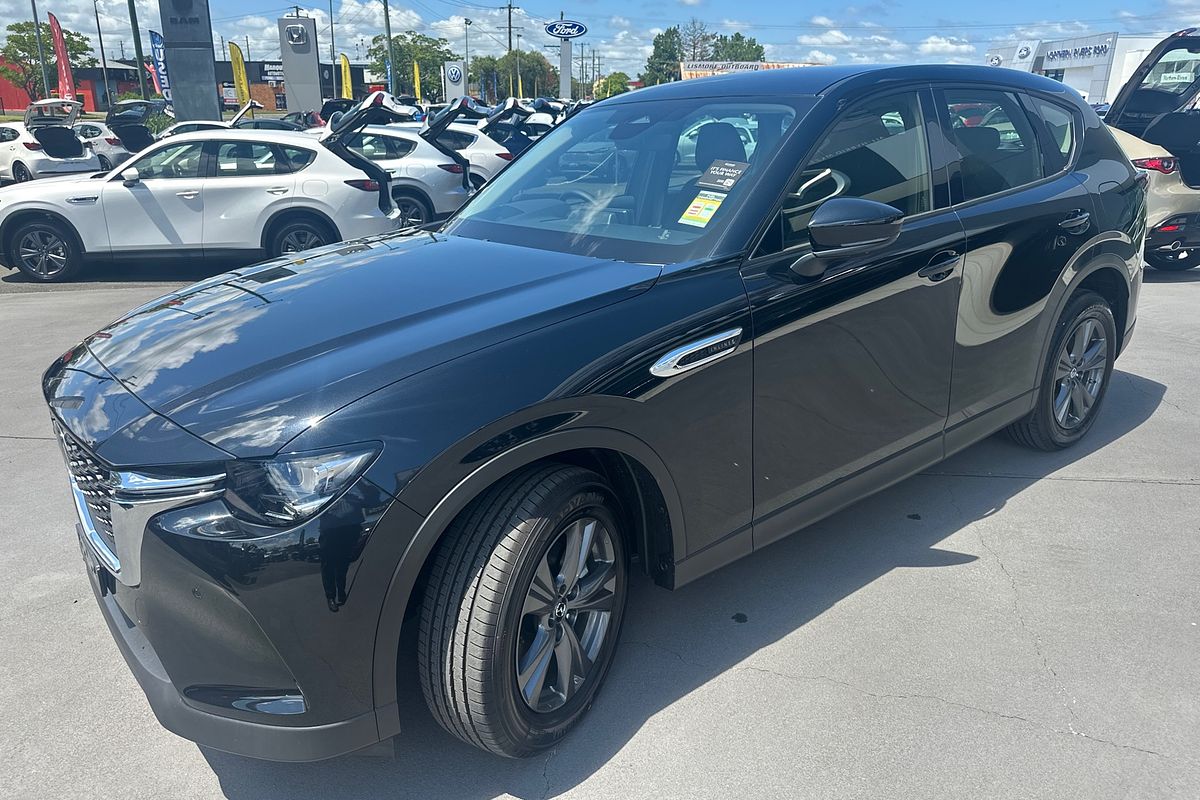 SOLD 2025 Mazda CX-60 D50e Pure in Jet Black | New SUV | Stock ...