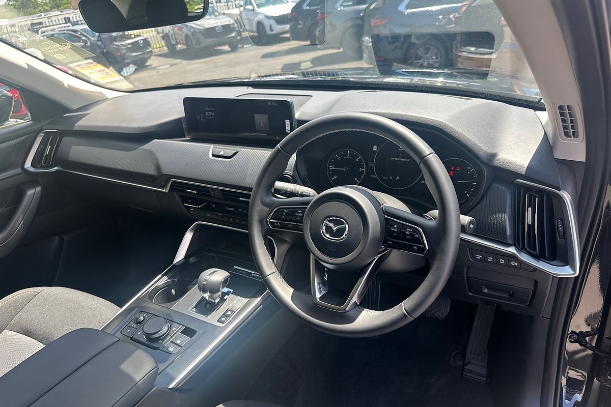 SOLD 2025 Mazda CX-60 D50e Pure in Jet Black | New SUV | Stock ...