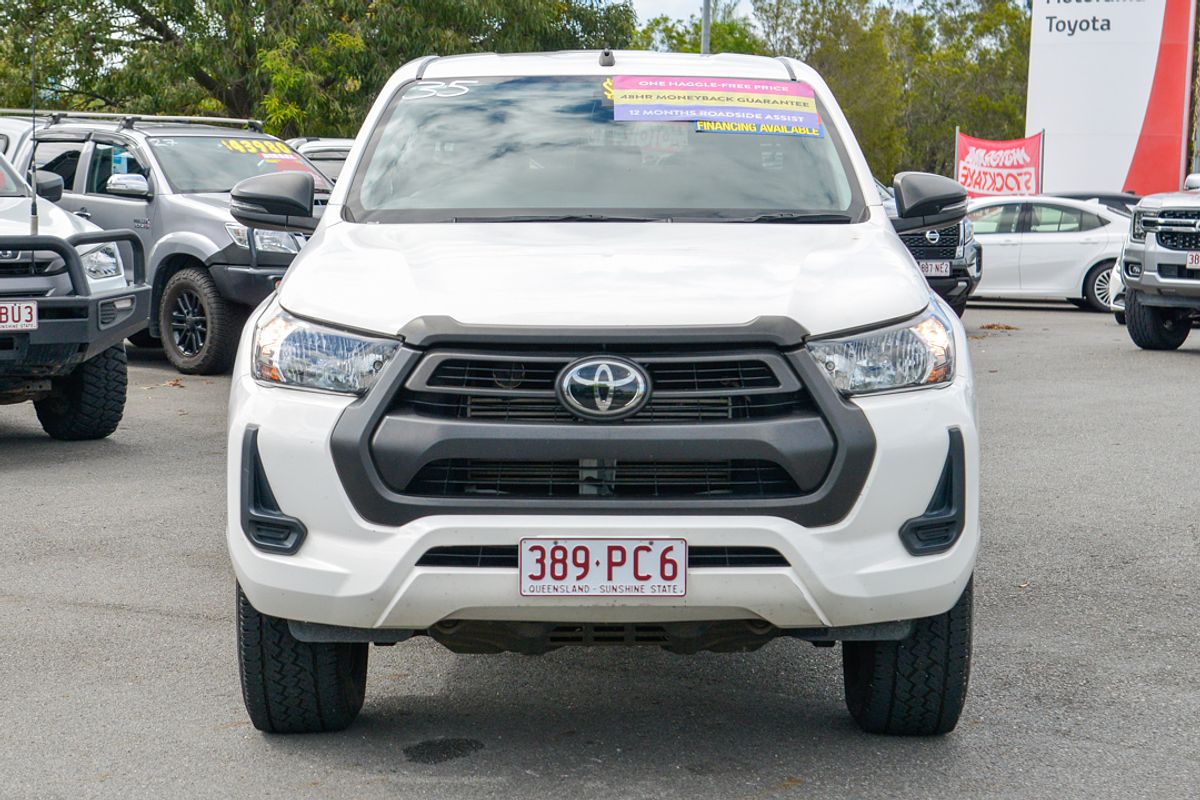 SOLD 2020 Toyota Hilux Workmate in Glacier White | Used Ute | Stock # ...