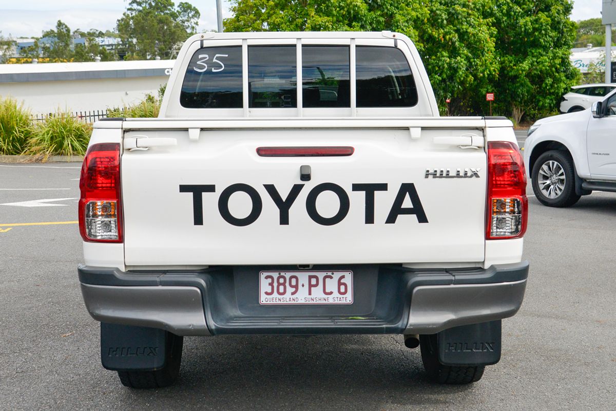 SOLD 2020 Toyota Hilux Workmate in Glacier White | Used Ute | Stock # ...