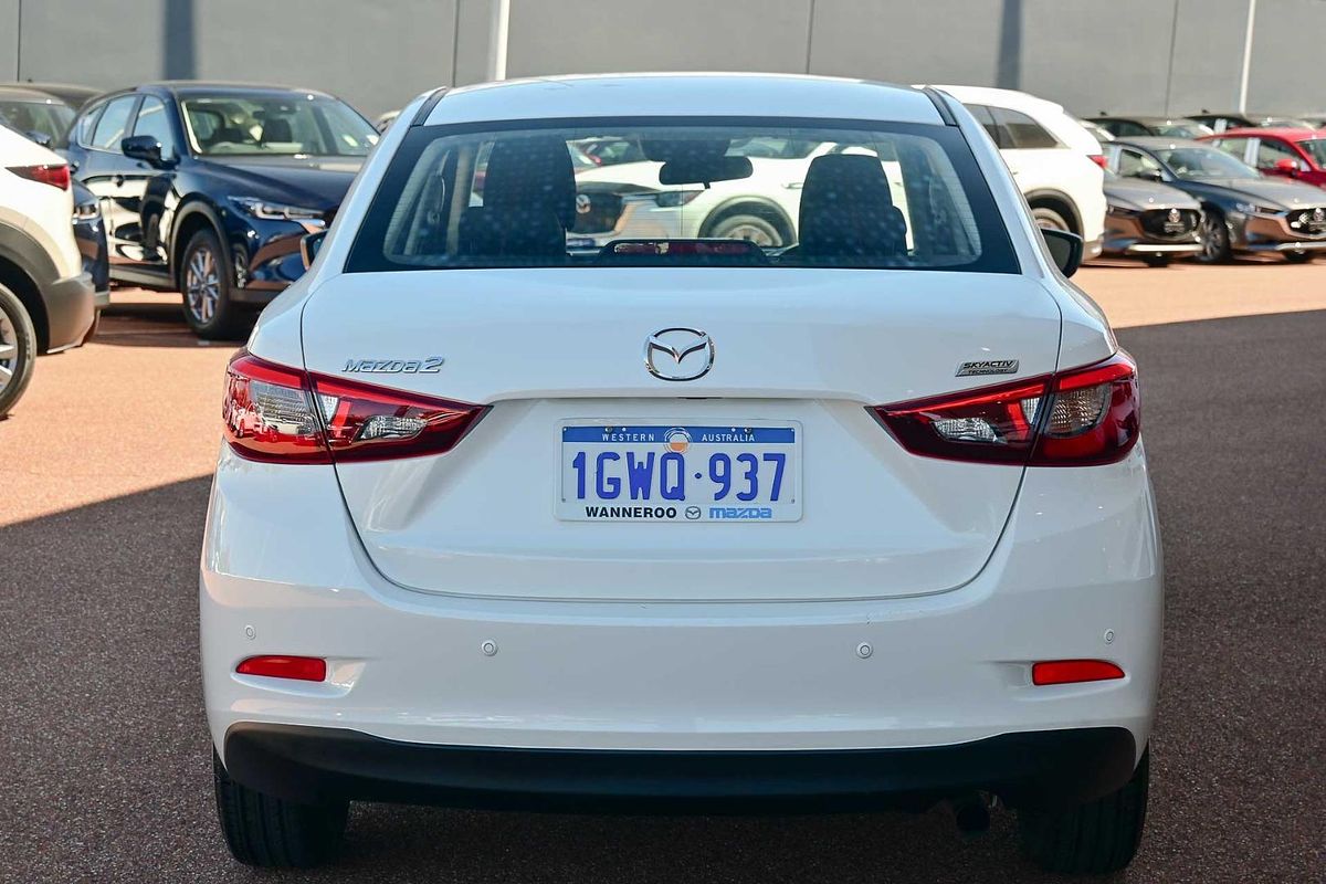 SOLD 2018 Mazda 2 Neo in White | Used Sedan | Stock #Q570 | Wangara WA ...
