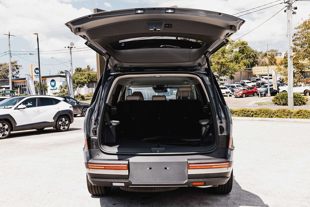 2026 Hyundai Santa Fe Hybrid Elite in Pebble Blue Pearl Metallic | New ...