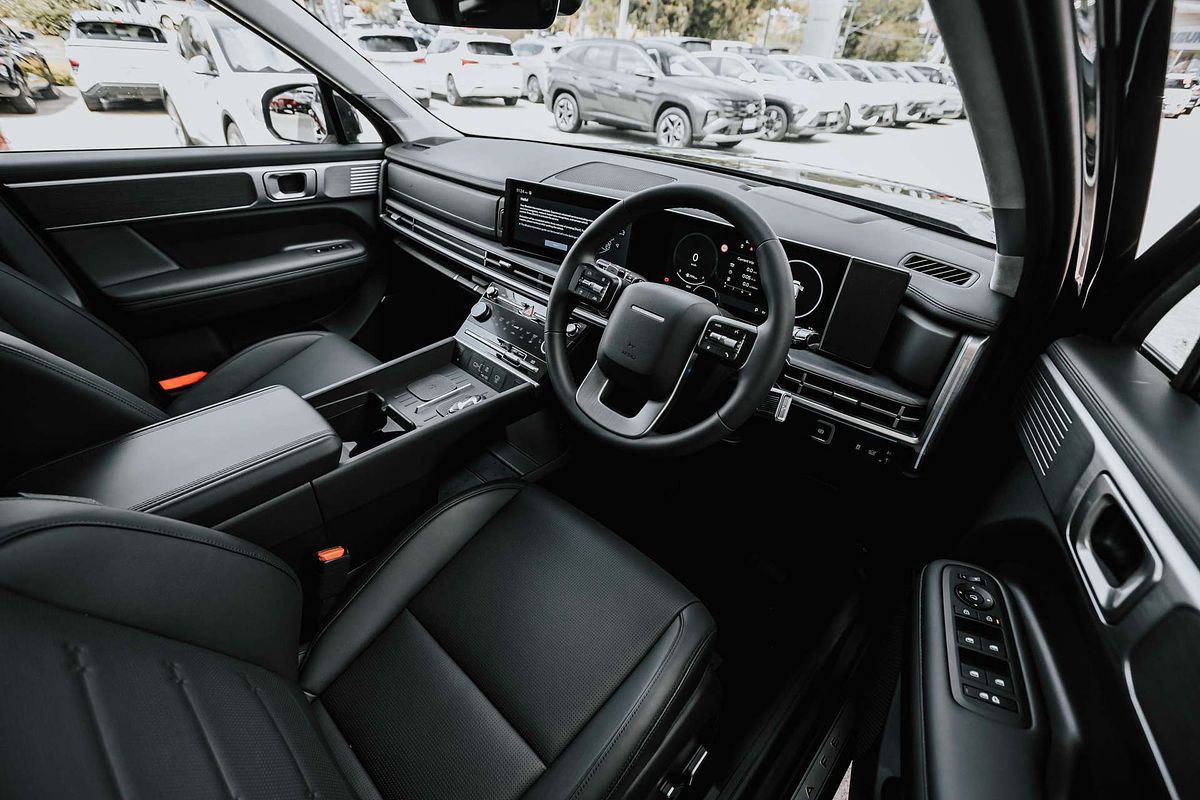 2026 Hyundai Santa Fe Hybrid Elite in Pebble Blue Pearl Metallic | New ...