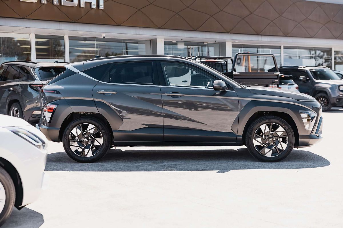 SOLD 2026 Hyundai Kona Hybrid Elite in Ecotronic Grey Pearl Metallic ...