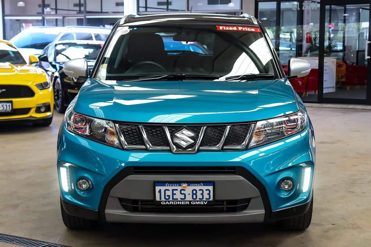 SOLD 2016 Suzuki Vitara S Turbo in TURQUOISE | Used SUV | Stock #P10689 ...