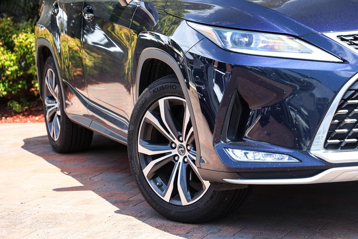 SOLD 2022 Lexus RX RX450h Luxury in Blue | Used SUV | Stock #U004061 ...