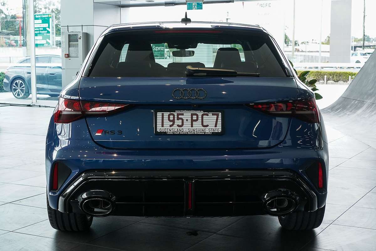 SOLD 2025 Audi RS3 in Ascari Blue Metallic | Demo Hatch | Stock # ...