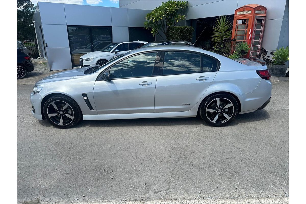 SOLD 2016 Holden Commodore SV6 Black in SILVER OR CHROME | Used Sedan ...