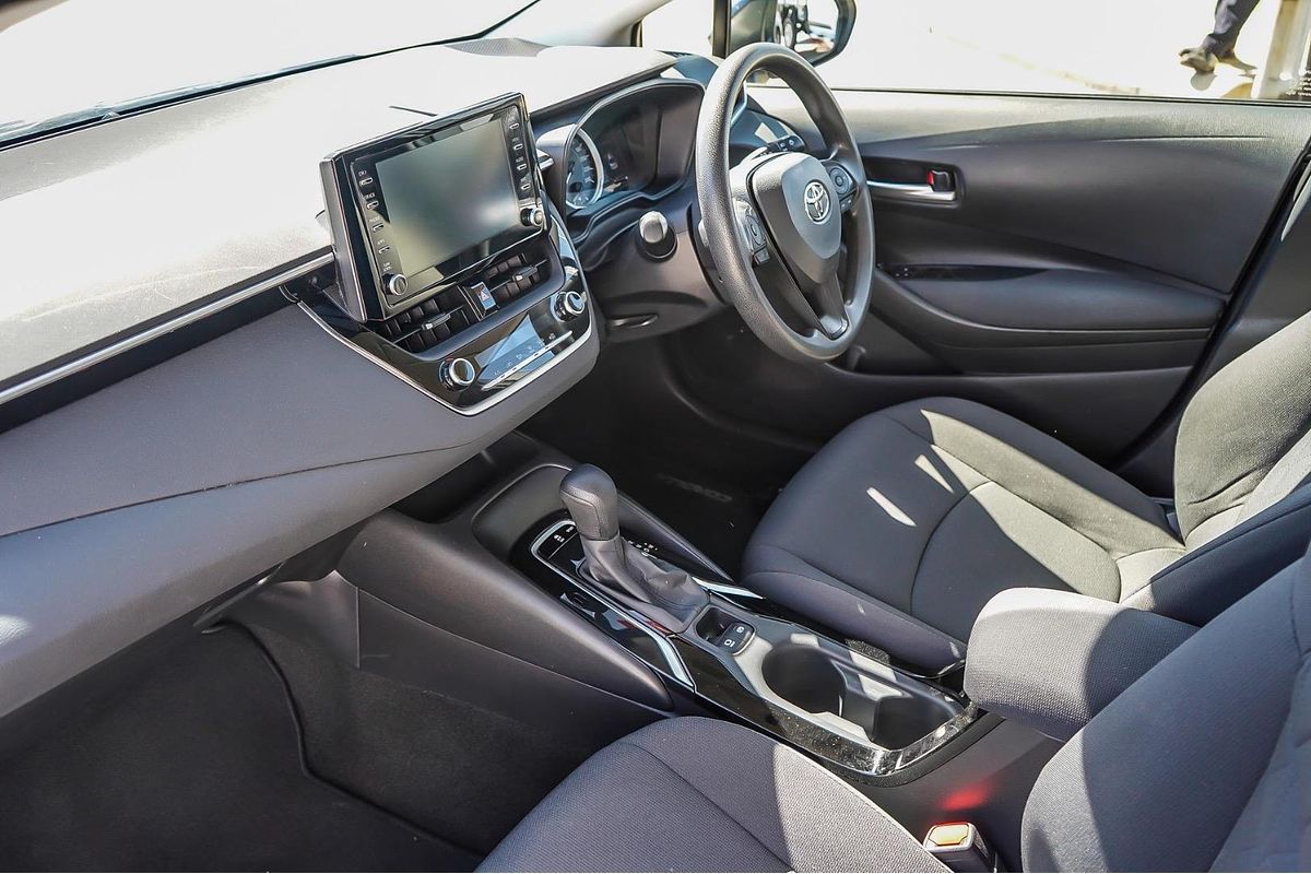 SOLD 2021 Toyota Corolla Ascent Sport in Saturn Blue | Used Sedan ...