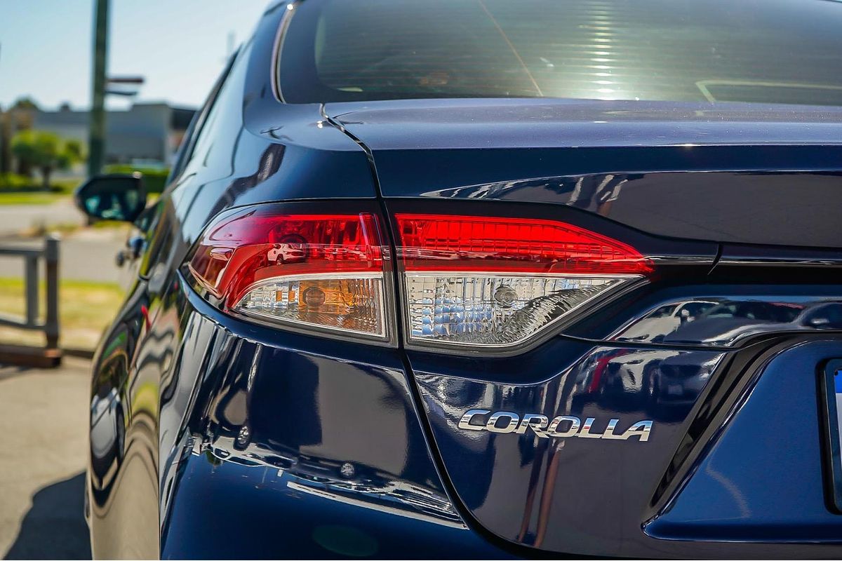SOLD 2021 Toyota Corolla Ascent Sport in Saturn Blue | Used Sedan ...