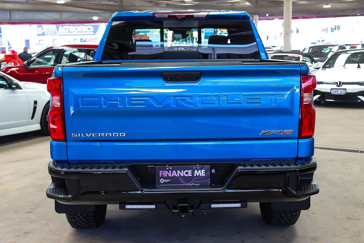 SOLD 2024 Chevrolet Silverado 1500 ZR2 W/Tech Pack in BLUE | Used Ute ...