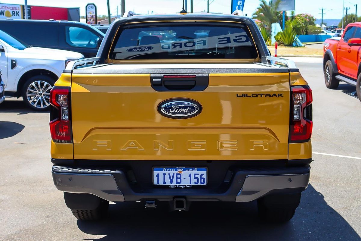 SOLD 2025 Ford Ranger Wildtrak in LUXE YELLOW | Demo Ute | Stock #QBK9 ...