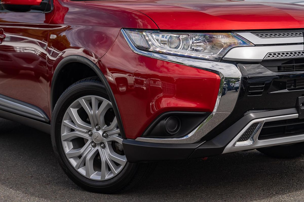 SOLD 2021 Mitsubishi Outlander ES in Red | Used SUV | Stock #1115122 ...