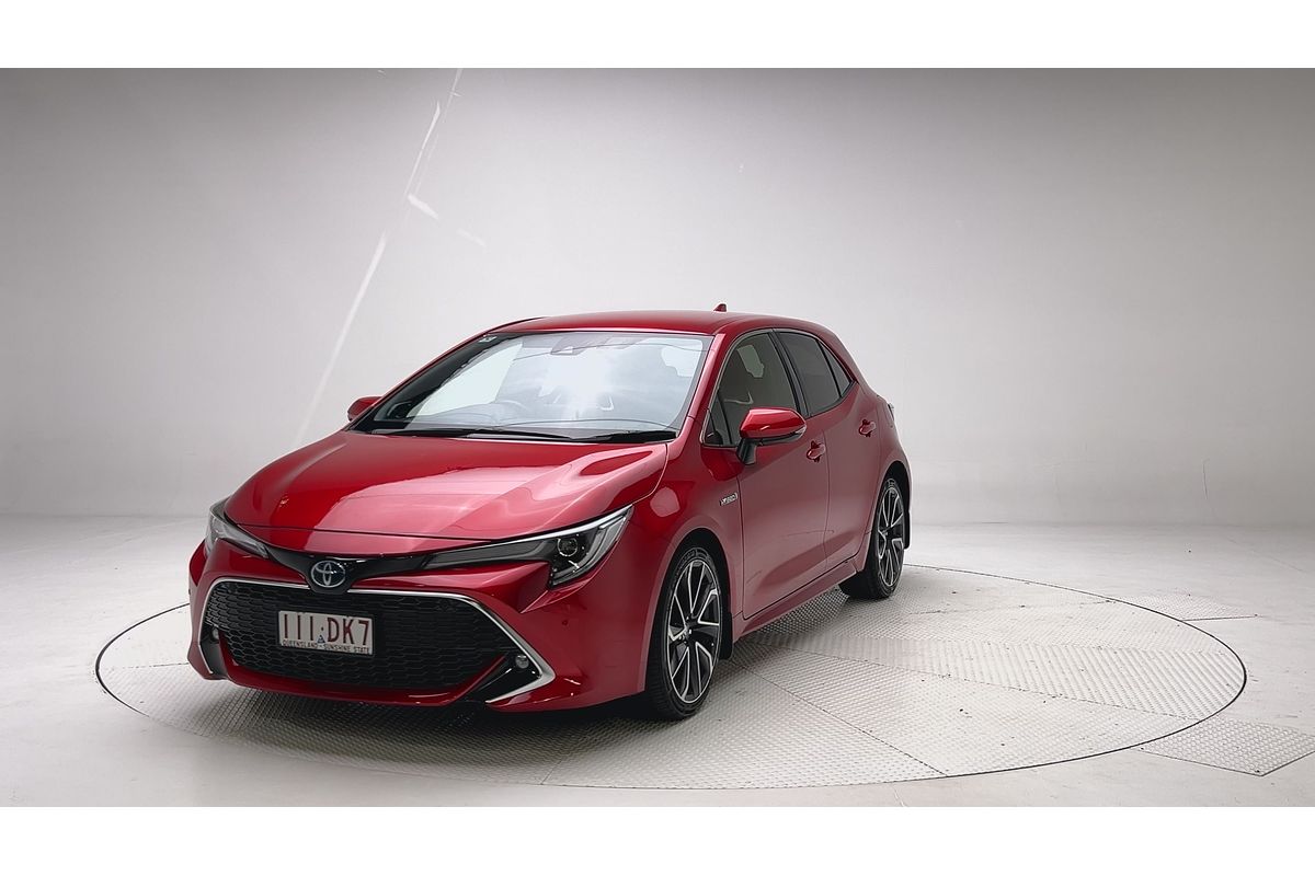 SOLD 2021 Toyota Corolla ZR Hybrid in Jasper Red | Used Hatch | Stock # ...