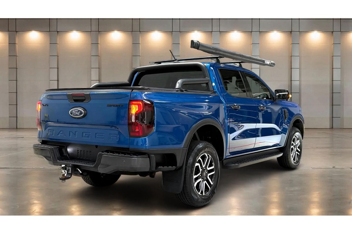 SOLD 2023 Ford Ranger Sport in Blue | Used Ute | Stock #U9865 | Tweed ...