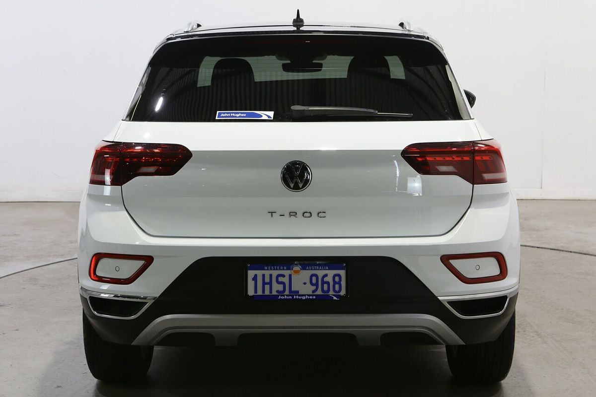 SOLD 2022 Volkswagen T-Roc 110TSI Style in White | Used SUV | Stock ...