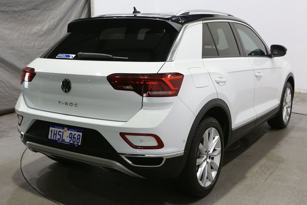 SOLD 2022 Volkswagen T-Roc 110TSI Style in White | Used SUV | Stock ...
