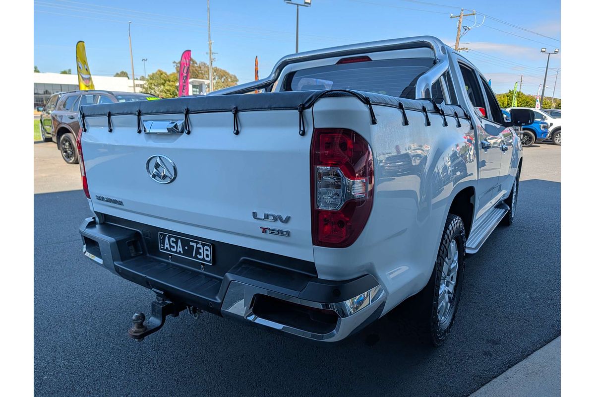 SOLD 2018 LDV T60 LUXE in WHITE | Used Ute | Stock #28758 | Wodonga VIC ...
