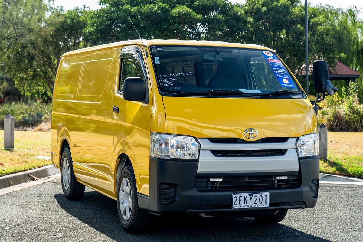 SOLD 2014 Toyota Hiace DX in YELLOW | Used Van | Stock #157307 ...