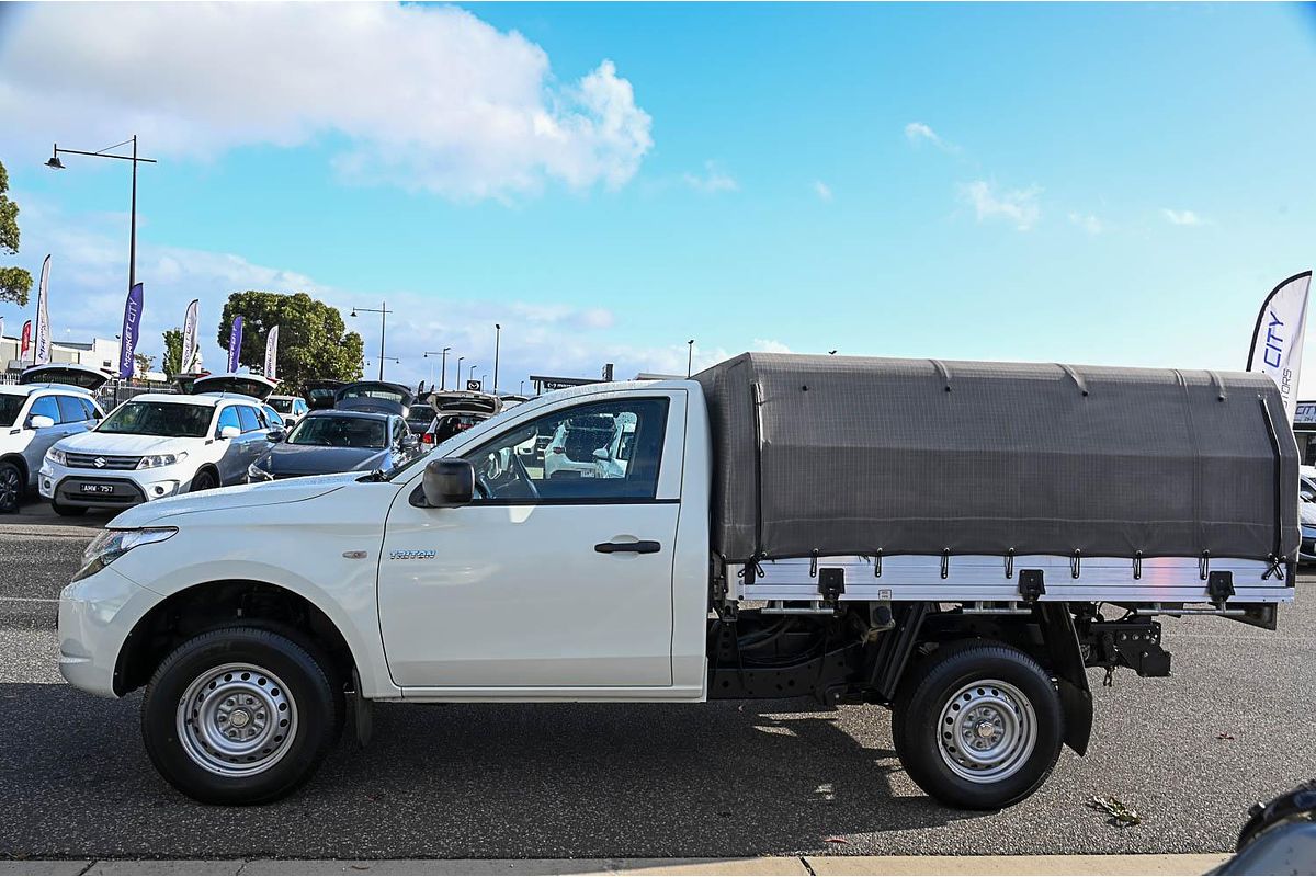 SOLD 2018 Mitsubishi Triton GLX in White | Used Ute | Stock #C19420 ...