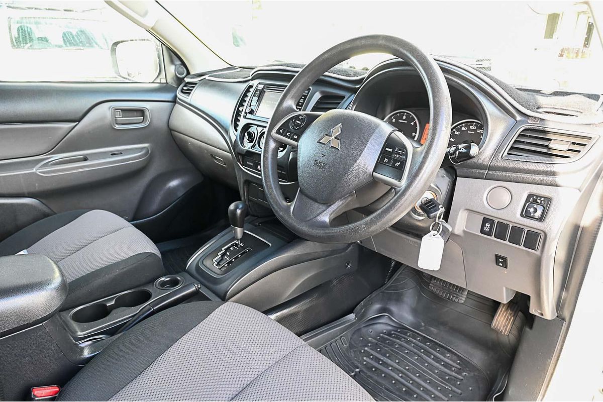 SOLD 2018 Mitsubishi Triton GLX in White | Used Ute | Stock #C19420 ...