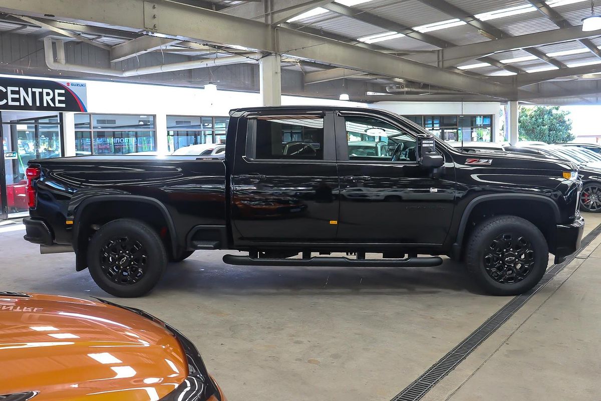 SOLD 2022 Chevrolet Silverado HD LTZ Premium W/Tech Pack in BLACK ...