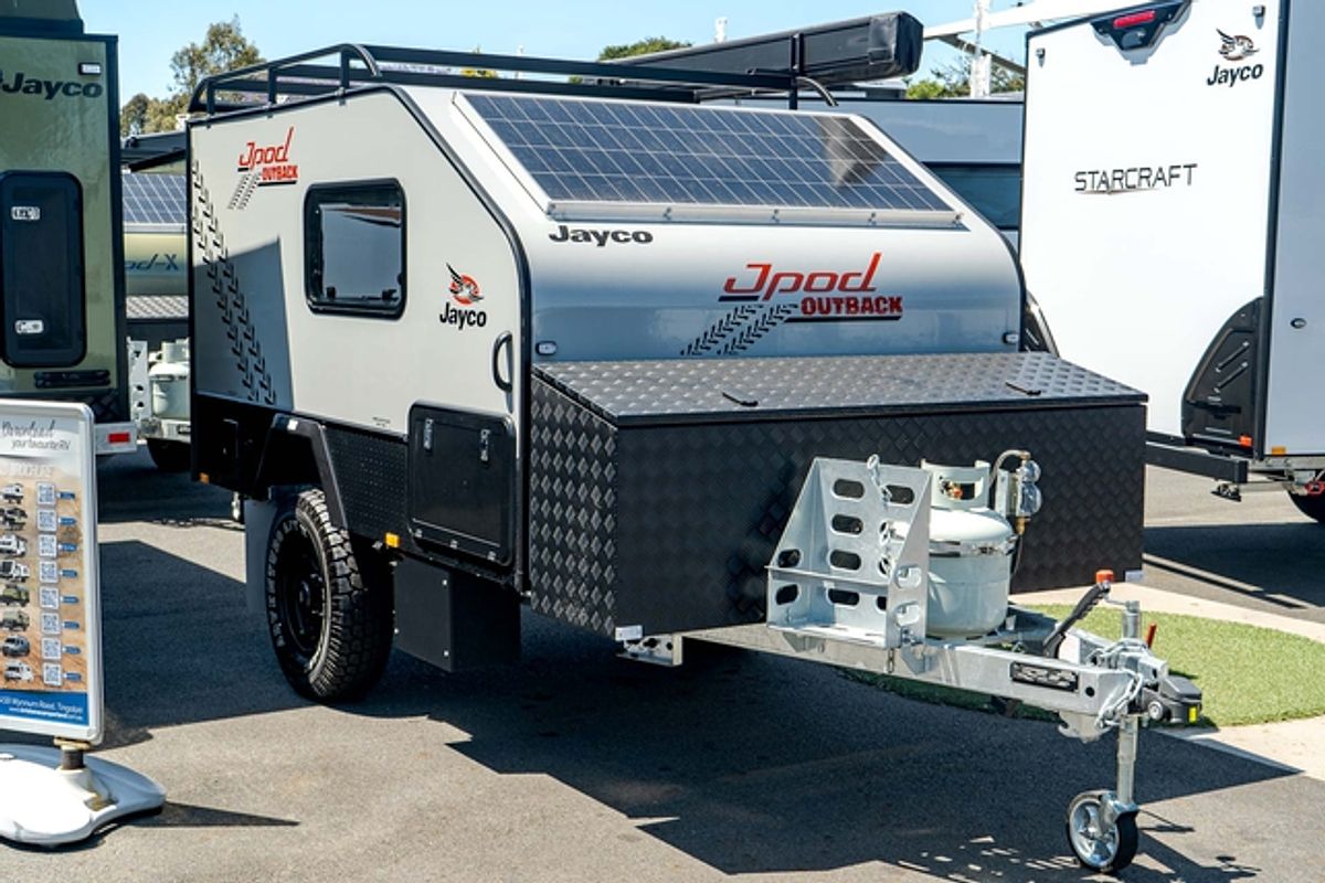 SOLD 2025 Jayco J-Pod CAMPER in GREY | New Caravan | Stock #23958 ...