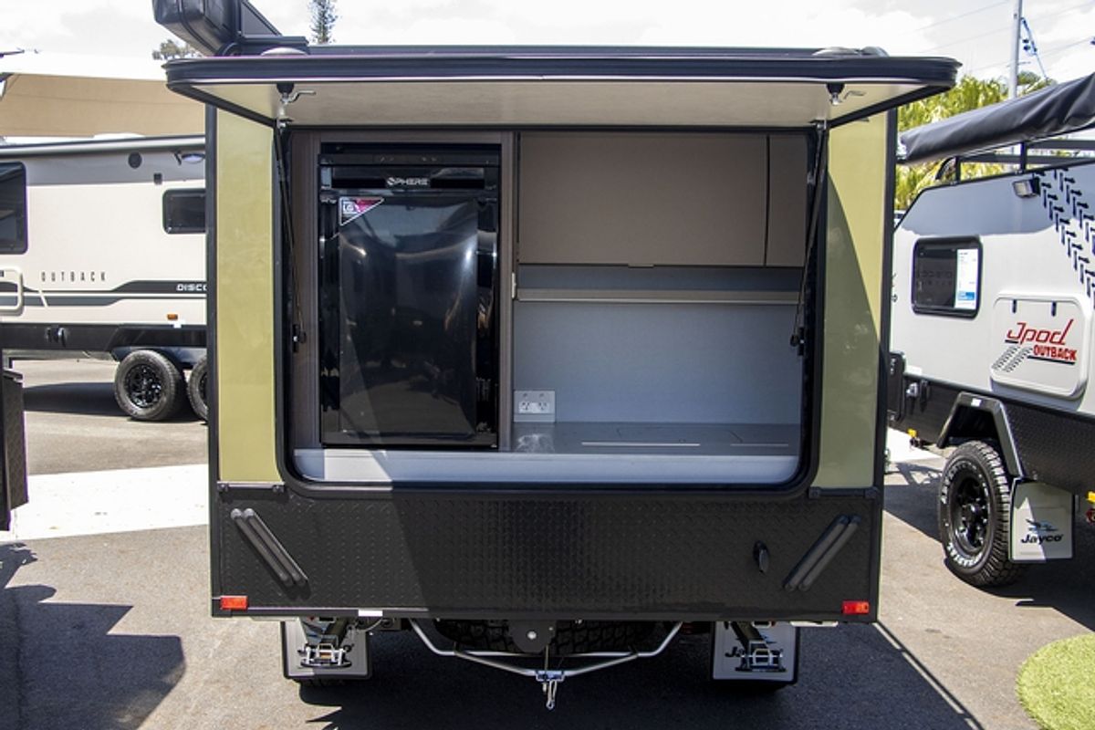 SOLD 2025 Jayco J-Pod CAMPER in GREEN | New Caravan | Stock #24393 ...