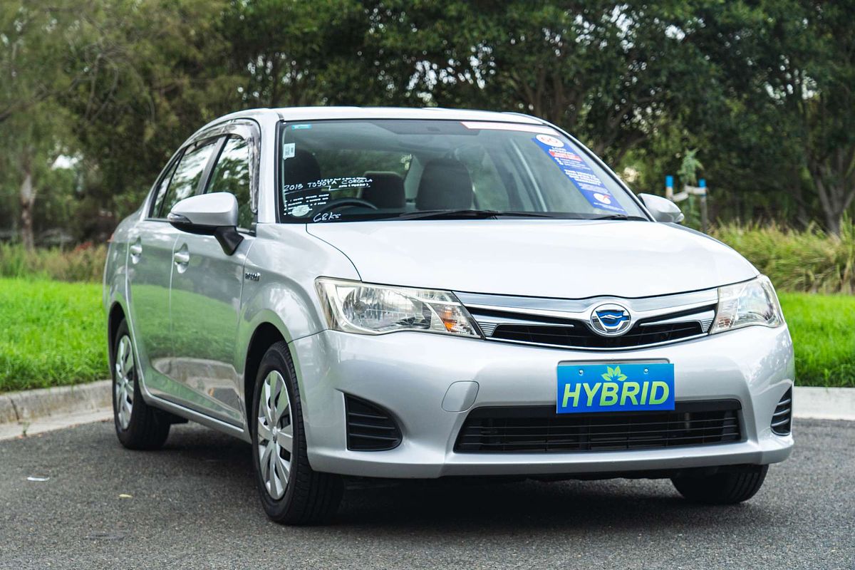 2013 Toyota COROLLA AXIO (HYBRID) in SILVER | Used Sedan | Stock ...