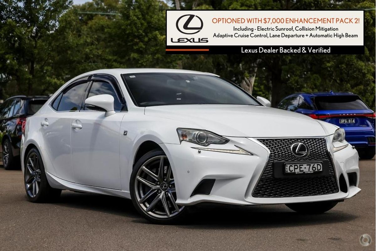 SOLD 2013 Lexus IS IS350 F Sport in White | Used Sedan | Stock #LE01768 ...