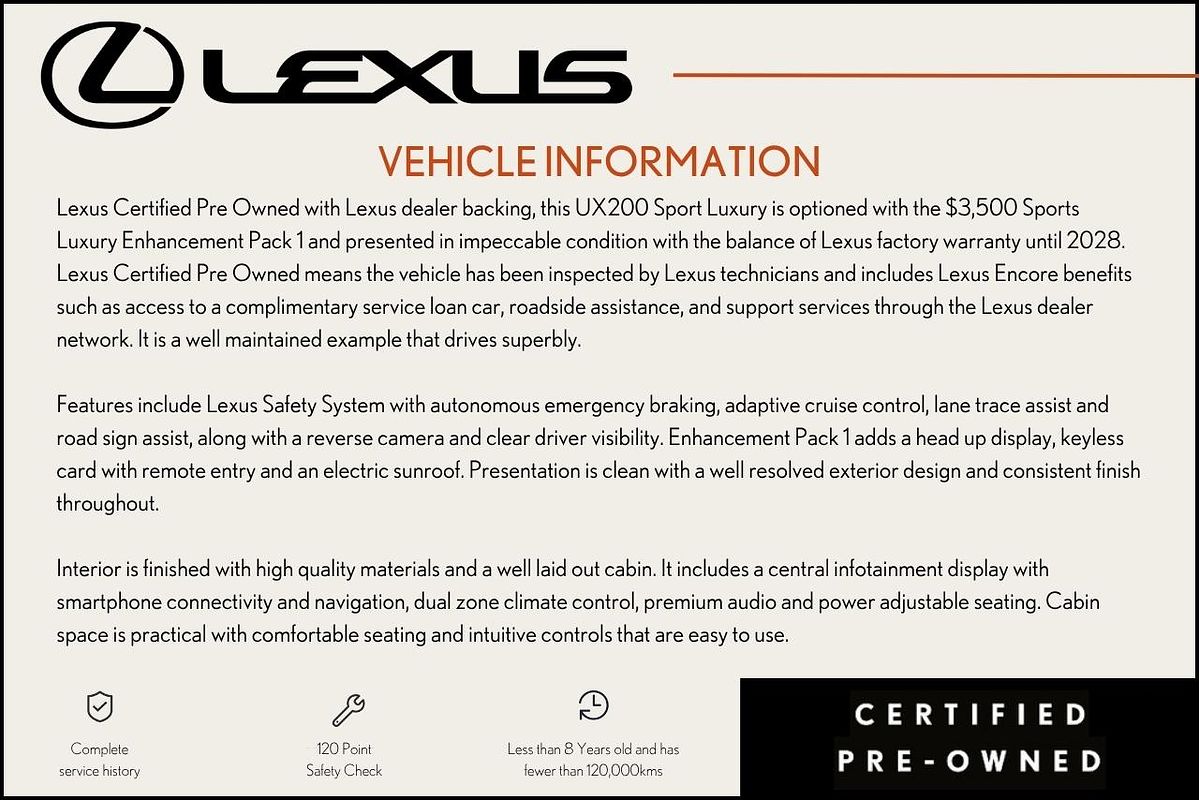 SOLD 2023 Lexus UX UX200 Sport Luxury in Silver | Used SUV | Stock # ...