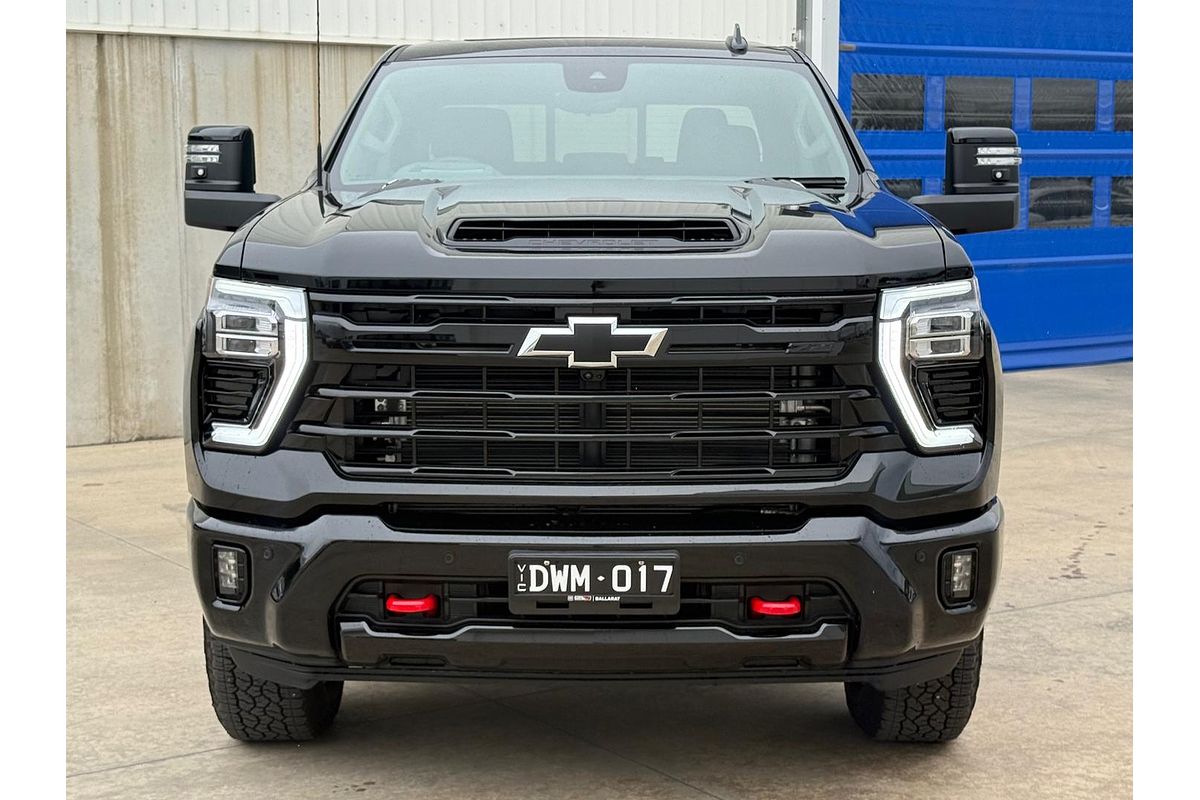 SOLD 2025 Chevrolet Silverado HD LTZ Premium W/Tech Pack in Black ...