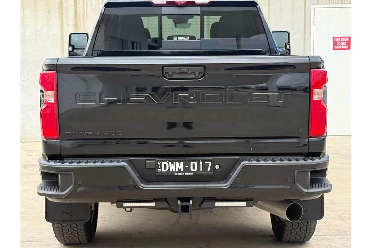 SOLD 2025 Chevrolet Silverado HD LTZ Premium W/Tech Pack in Black ...