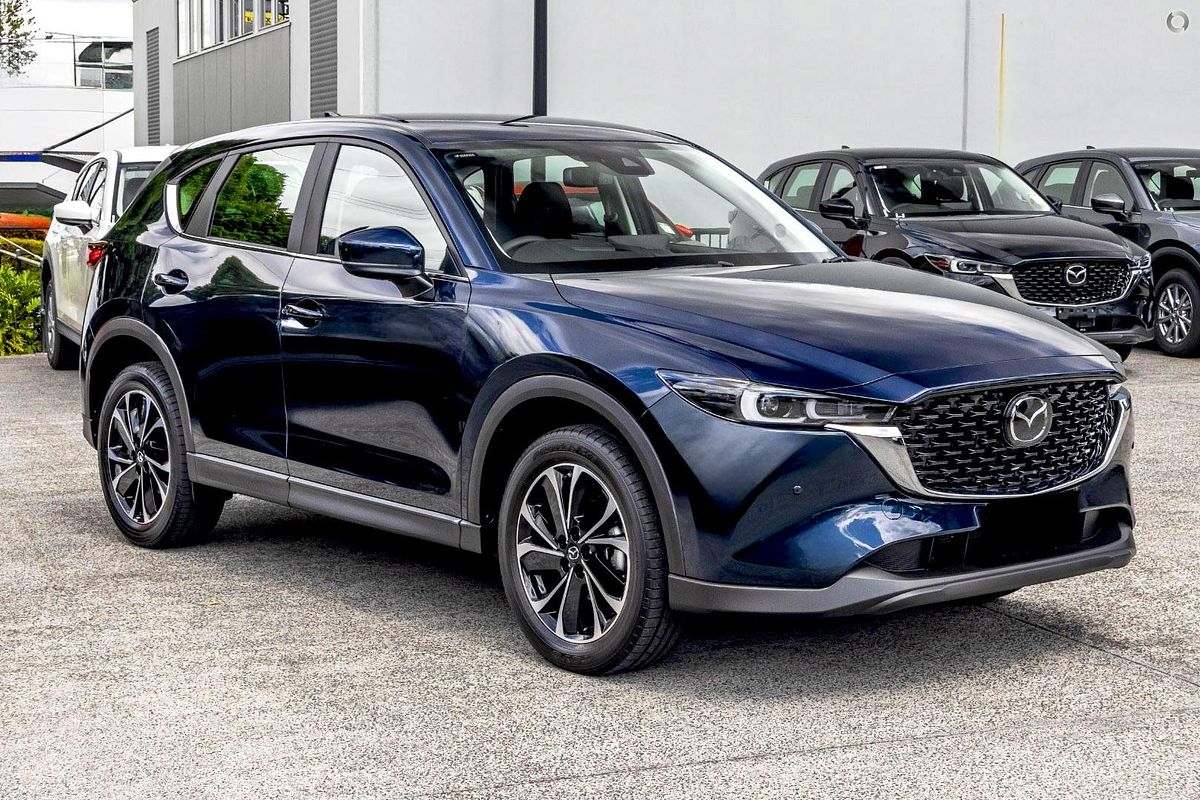 2025 Mazda CX-5 G25 Touring in Blue | New SUV | Stock #11348934 ...